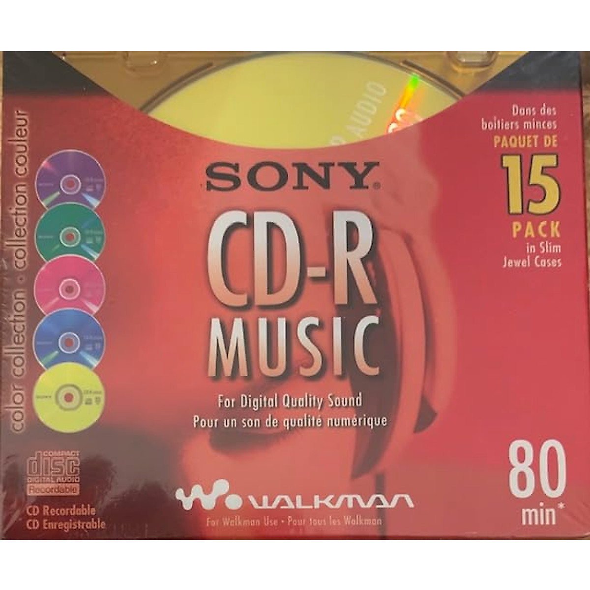 Sony 15PK CDR AUD COL JC