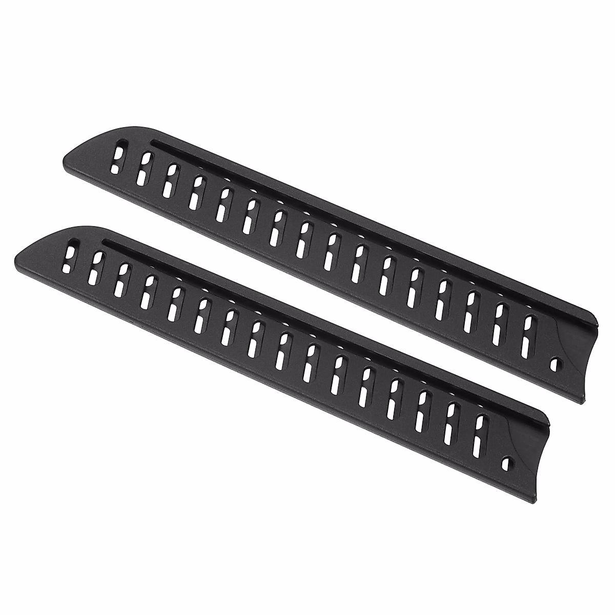 PATIKIL PP Safety Knife Cover Sleeves for 8" Bread Knife, 2 Pack Knives Edge Guard Blade Protector Universal Knife Sheath Portable for Kitchen, Black