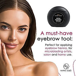 Brow Mapping Precision: Marie-José & Co Professional White Eyebrow Mapping String - 33ft Clear White Bamboo Thread for Henna Tinting & Microblading (50 Applications)
