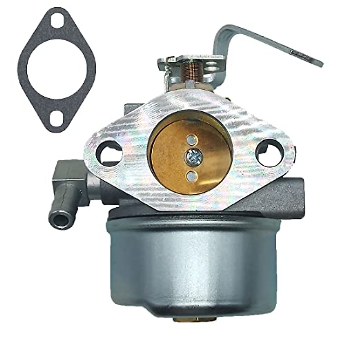 Cylinman 632334 632334A 640152A Carburetor with Ignition Coil Fit for Tecumseh HMSK80 HM100 HM70 HM80 HMSK90 HM100 HMSK100 OHSK110 OHSK120 OHSK125 7-10hp Snow Blower Snowthrower King Engine