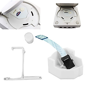Extender Adapter Expansion Cable Adapter Quick Switch Game Button ABS Material Easy to Replace for Sega Dreamcast GDEMU Work