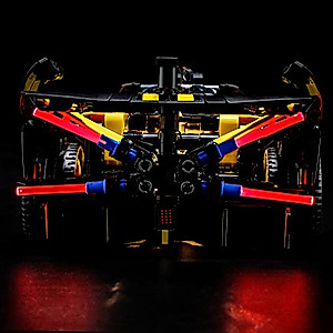 LIGHTAILING Light for Lego-42151 Bugatti Bolide - Led Lighting Kit Compatible with Lego Building Blocks Model - NOT Included The Model Set