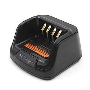 (2-Pack) CH10A07 Battery Charger Compatible for Hytera PD782 PD502 PD505 PD562 PD565 PD580 PD602 PD605 PD662 PD665 PD685 PD702 PD705 PD785 PD755 PT580H BL2503 BL2502 BL2006 BL2008 Two Way Radio