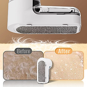 iRUNTEK Fabric Lint Remover Wired Use, USB Powered Shaver and Lint Brush 2 in 1, Sweater Defuzzer Remove Fuzz, Lint Balls, Pills, Bobbles from Clothes, Furniture, Carpet, Couch