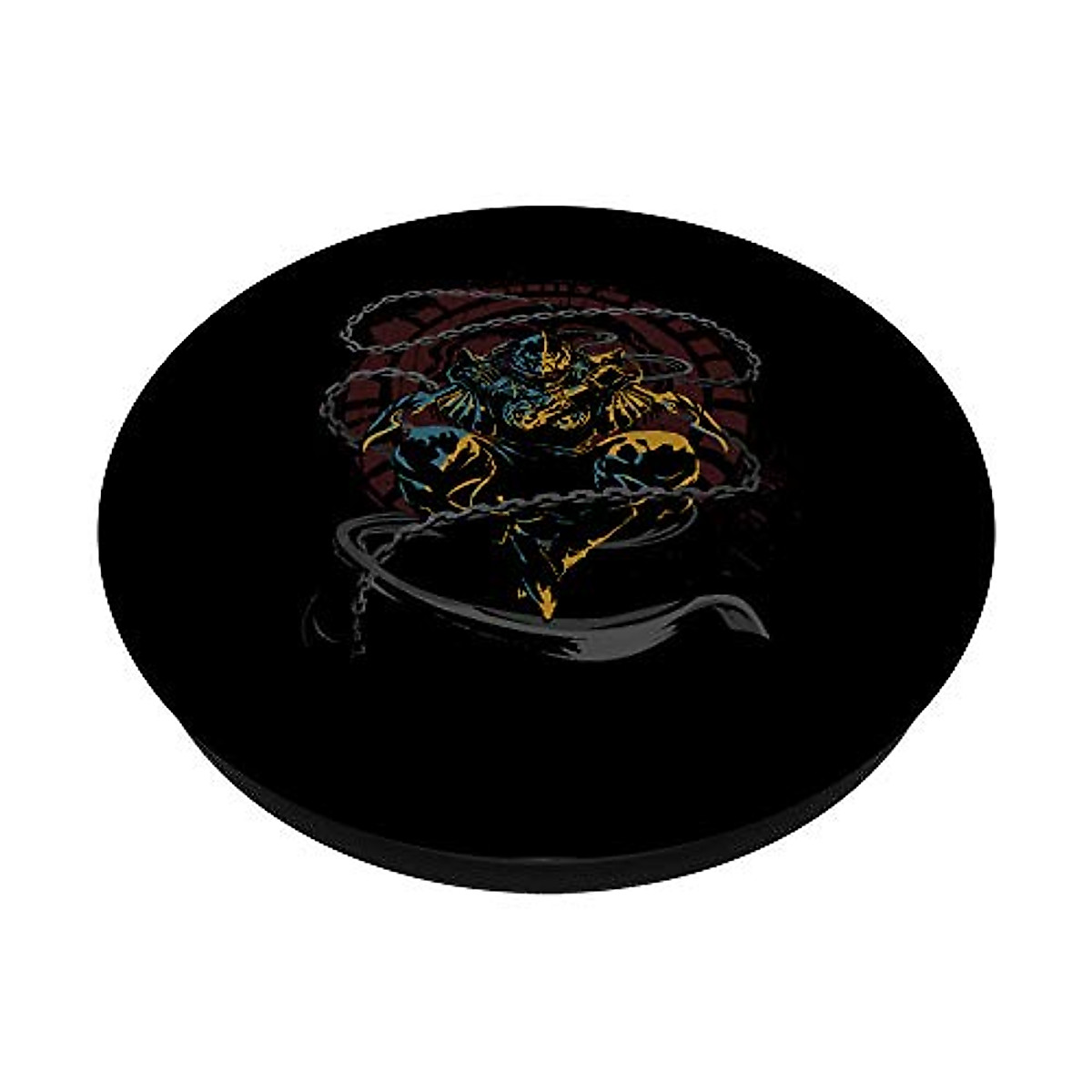 Japanese Ninja Ninjitsu Japan Street Dark Art Graphic PopSockets Swappable PopGrip