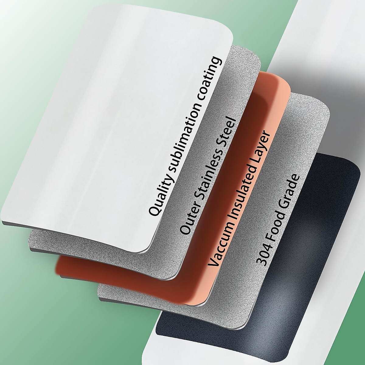 SAPVRIT 12 Pack Sublimation Tumblers 20 Oz Skinny Straight, Stainless Steel Sublimation Tumblers Blank, Individually Gift Boxed, Insulated Tumbler Sublimation(12 PACK 20OZ)