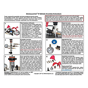 Relationshipware StratoLauncher IV Ultimate Tilting Water Rocket Launcher + StratoFins Kit