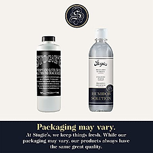 Stogies Premium Cigar Humidor Solution, Pre-Mixed 50/50 Propylene Glycol Humidifier, Proudly Made in the USA, 16 Oz