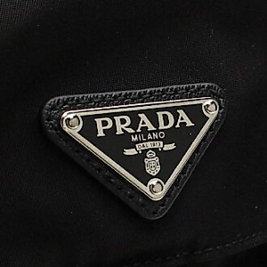 Prada Zainetto Unisex Black Tessuto Nylon Backpack Rucksack 1BZ005