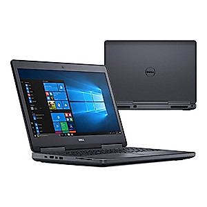 Dell Precision 7510 FHD 15.6" Workstation Business Laptop (Intel Quad Xeon E3-1535M, 32GB Ram, 512GB SSD, HDMI, Webcam, Finger Scecurity) Nvidia Quadro M2000M 4GB GDDR5 (Renewed)