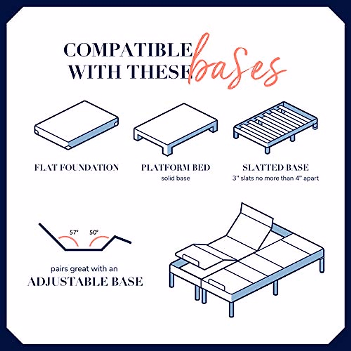 Stearns & Foster Estate 14.5" Hurston Luxury Firm Euro Pillowtop Mattress, 5-Inch Foundation, King, Hand Built in the USA