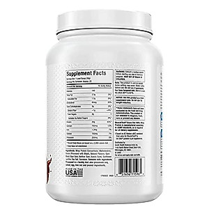 MuscleTech Grass Fed Whey Protein Powder for Muscle Gain | Growth Hormone Free, Non-GMO, Gluten Free | 20g Protein + 4.3g BCAA | Triple Chocolate, 1.8 lbs