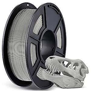ANYCUBIC PLA 3D Printer Filament, 3D Printing PLA Filament 1.75mm Dimensional Accuracy +/- 0.02mm, 1KG Spool (2.2 lbs), Grey
