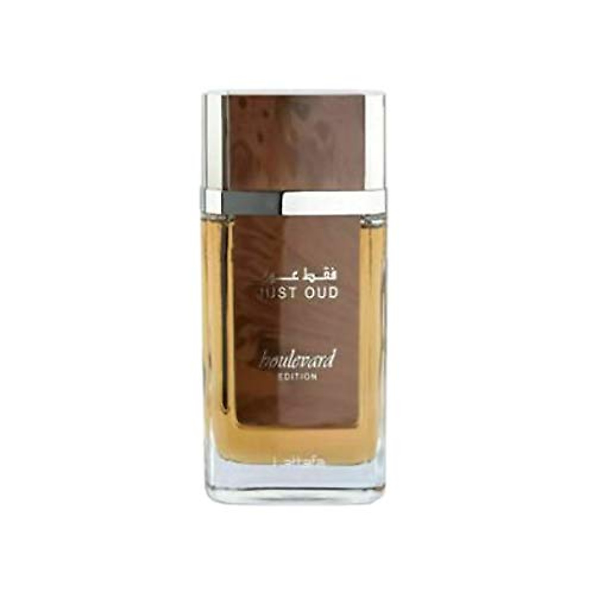 Lattafa Perfumes Just Oud Boulevard EDP-100 ML (3.4 oz) I Blends spices,agarwood notes with softness of saffron I Agarwood (Oud),Guaiac Wood, Vanilla,Leather I Suitable for any Occasion I by Lattafa