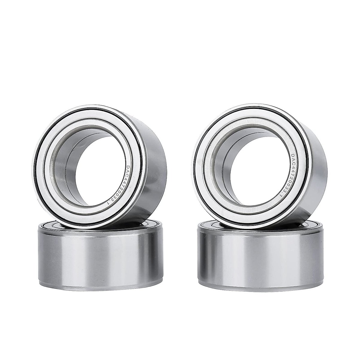 Front and Rear Wheel Hub Bearings Compatible with Polaris RZR 900 1000 4 S XP XC Turbo All Models，Replace # 3514699，3514627，3514822，3514924，3515090.（4 PCS)
