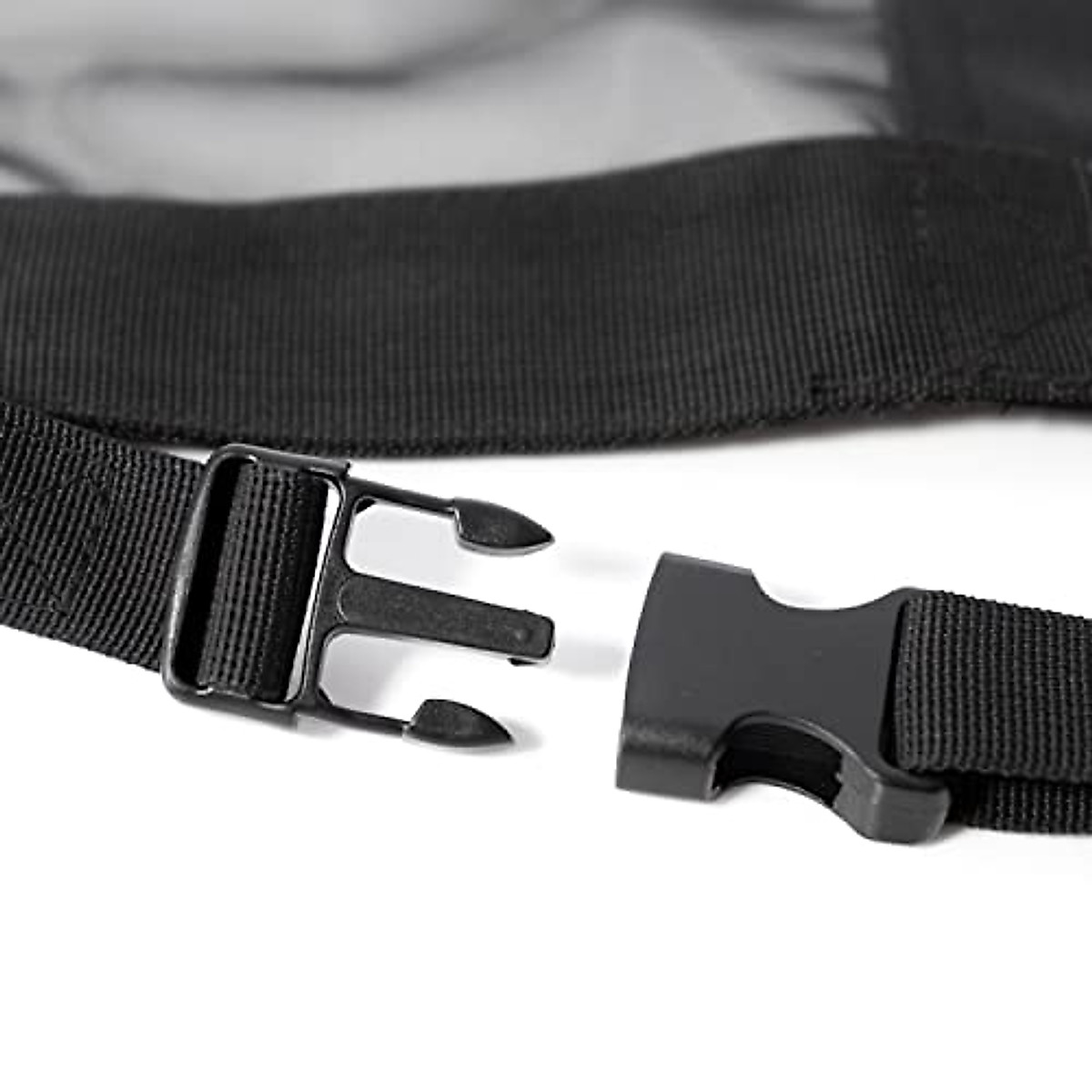 BKHdesign Calf Sling - Large Black Sling for Weighing and Lifting Small Animals - Complete with Bottle Feeder and 2 Food Feeders