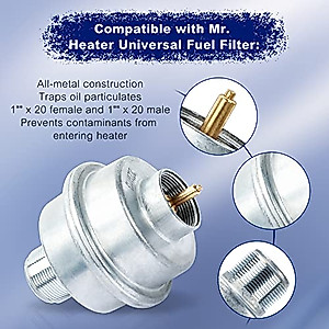Fuel Filter F273699 Compatible with Mr Buddy and Big Buddy Heater Fit for Gas Propane Portable Buddy and Big Buddy heaters