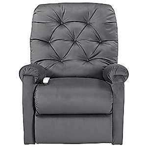 Mega Motion Classica Power Lift Chair Recliner- Charcoal (Curbside Delivery)