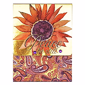 Punch Studio Pocket Note Pad with Pattern Peace (43907)