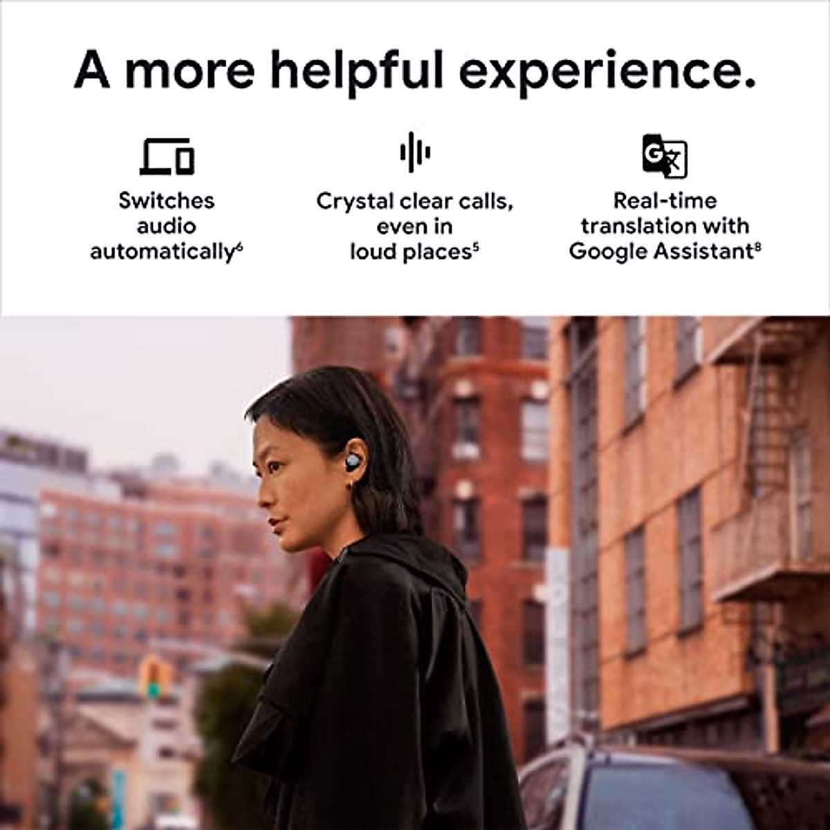 Google Pixel Buds Pro - Noise Canceling Earbuds - Up to 31 Hour Battery Life with Charging Case - Bluetooth Headphones - Compatible with Wireless Charging - Charcoal