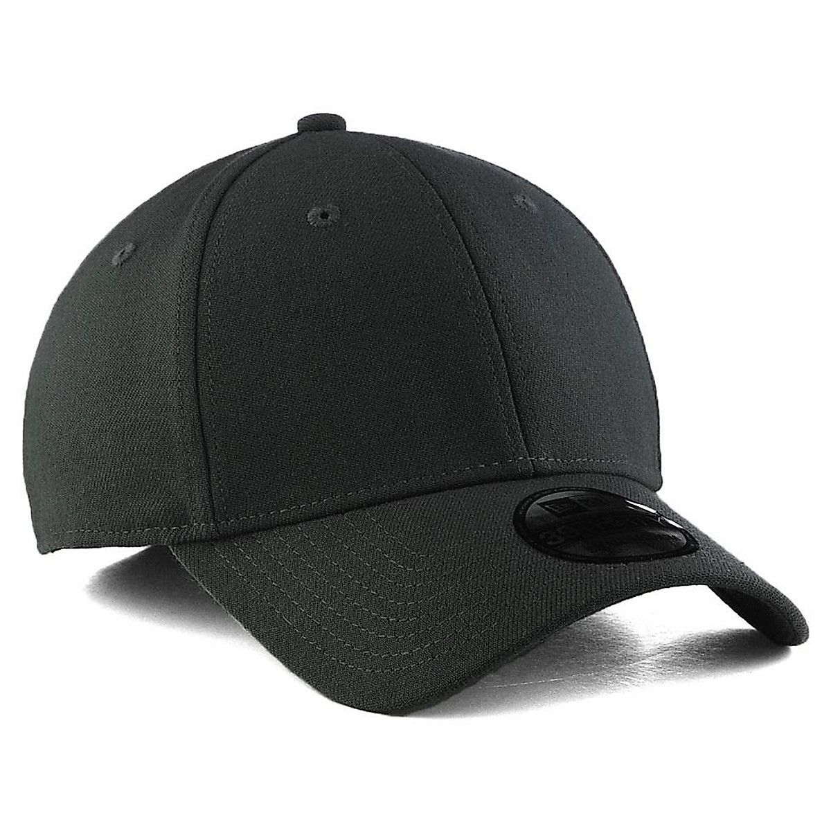 New Era Blank Custom 39THIRTY Stretch-Fitted Cap (Graph, M/L) Graphite