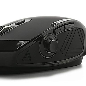 Lexip Pu94 Gaming Mouse-3D Wired and RGB Gamer Mouse-Special 3D Environments and Design Software-2 Joysticks, 6 Buttons and 12 Programmable Directions - Ultimate Glide with 6 Ceramic Feet