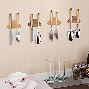 Frjjthchy 2 Pcs Cloud Shaped Key Hook Wooden Magnetic Wall Key Hanger Creative Wall Keychains for Home Office (Coffee)