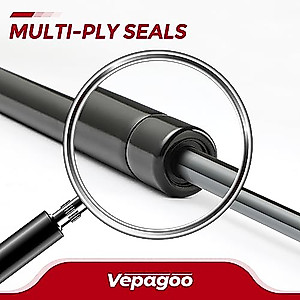 Vepagoo 6421 Rear Window Glass Gas Struts Shocks for Ford-Excursion 2000-2005 1.5" Higher Than OEM, 013960, PM2019EX，Set of 2