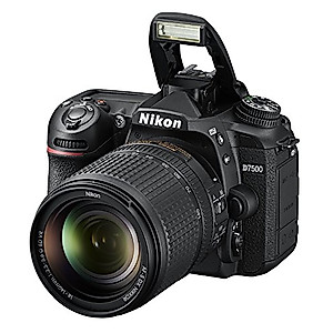 Nikon D7500 20.9MP DSLR Camera with AF-S DX NIKKOR 18-140mm f/3.5-5.6G ED VR Lens, Black