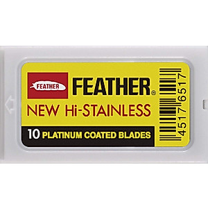 NEW 100 Shaving Safety Razor Double Edge Blades of 10 Top Brands - Feather ASTRA PERSONNA.Sampler Pack