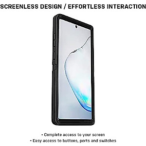 OtterBox Defender Series Screenless Edition Case for Samsung Galaxy Note10+ (Only) - Case Only - Non-Retail Packaging - Gone Fishin (Wet Weather/Majolica Blue)