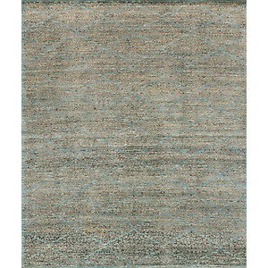 Loloi ESSEX Area Rug 4'-0" x 6'-0" Aqua/Sand