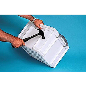 Really Useful Storage Box 35 Litre White Strong