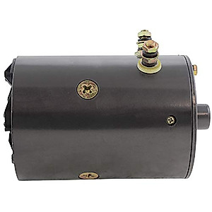New Premium Slot Shaft Plow Motor Compatible with Western Fisher Snow Plow Applications Replaces 46-2584 46-3618 MUE6206AS MUE6306 MUE6306A MUE7001 46-4175 405-10118 56363 21500 MPV21500 21500-1