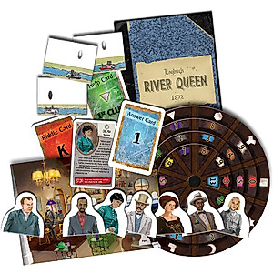 EXIT: Theft on The Mississippi | Escape Room Game in a Box| EXIT: The Game – A Kosmos Game | Family – Friendly, Card-Based at-Home Escape Room Experience for 1 to 4 Players, Ages 12+