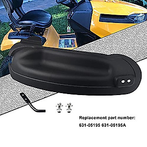 DECKMAN 631-05195 631-05195A Mulch Plug, Compatible with MTD 42" & 46" Mulch Plug 19B30005 19A70041 Fits 2012 and After