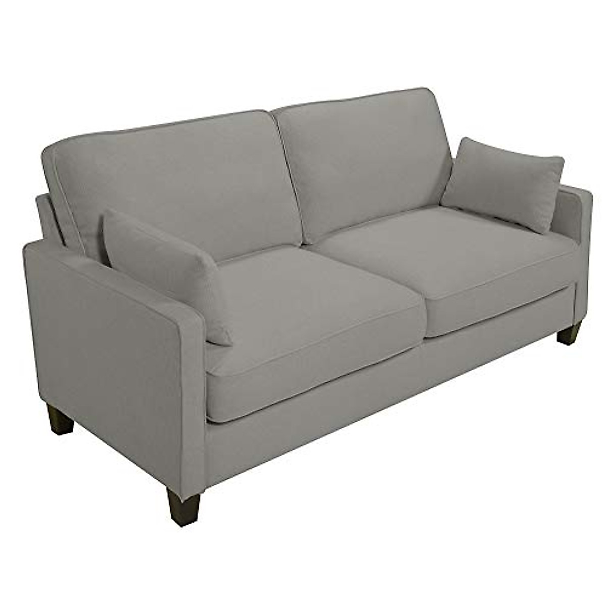 Serta Nina Sofa, Chenille Fabric, Rhine Gray