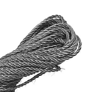 Carbon Fiber Graphite Rope, Good Heat High Strength, Light Weight Widely Used in Different Types of Negative Ion Conductive Electrodes.(Diameter 3mm)