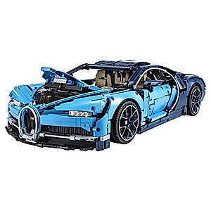 LEGO Technic Bugatti Chiron 42083 Race Car Building Kit and Engineering Toy, Adult Collectible Sports Car with Scale Model Engine (3599 Pieces)