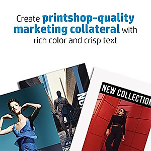 HP Professional Business Paper, Glossy, 8.5x11 in, 52 lb, 150 sheets, works with laser printers (4WN10A)