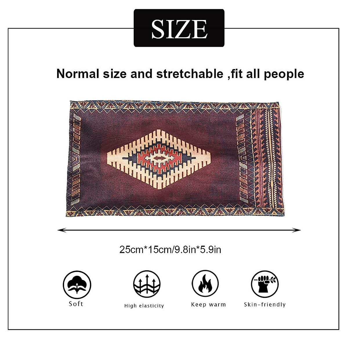 GORTIN Boho Headbands Green Stretch Wide Hair Bands Feather Print Turban Headband Yoga Head Wraps Elastic Head Band for Women and Girls Pack of 3 (Set 3)