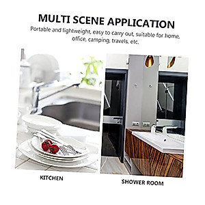 Cabilock 4 Pcs Bottle Set Hand Soap Dispenser Lotion Container Press-Type Bottle Liquid Container Refillable Bottle Shampoo Dispenser Transparent Travel Bottle Glass Filling Empty Bottle