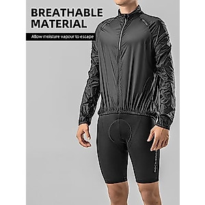 ROCKBROS Cycling Jacket Windbreaker Summer Bike Outdoor Skinsuit Waterproof Jacket Sun Protection Riding Equipment UPF50+