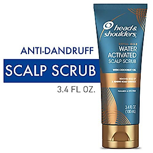 Head & Shoulders Royal Oils Water Activated Scalp Scrub With Coconut Oil Dye Free, 3.4 Fl Oz