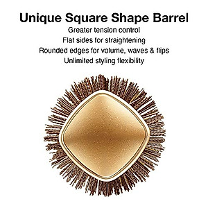 Olivia Garden NanoThermic Ceramic + Ion SQUARE Shaper Hairbrush