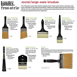 Liquitex Professional Freestyle Large Scale Brush, Giant 5.5-Inch