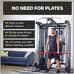 INSPIRE Fitness FT2 Functional Trainer and Smith Station