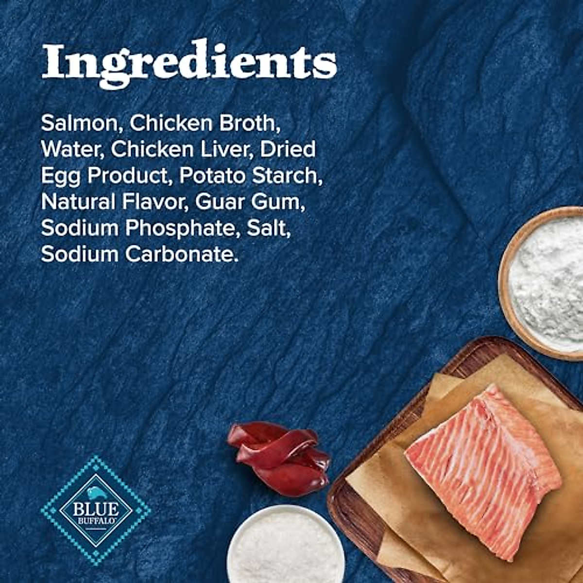 Blue Buffalo Wilderness Trail Toppers Wild Cuts Natural High-Protein Dog Wet Food, Salmon Bites in Hearty Gravy, 3-oz Pouch, 24 Count