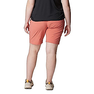 Columbia Women's Saturday Trail Long Short, Dark Coral, 12