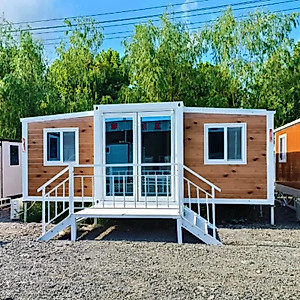 Expandable House Modular Tiny Prefabricated 20 Foot Container Plans 40 Ft Expandable Container House with 3 Bedroom Home